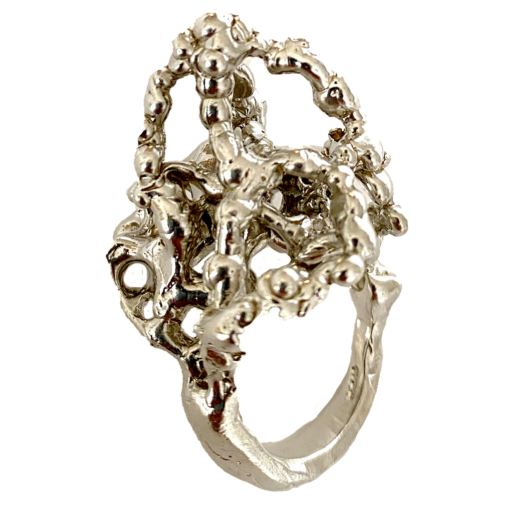 Imogen Belfield Bubbling Filigree Ring – Imogen Belfield London