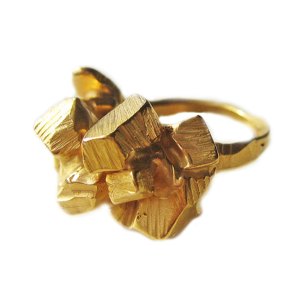 Imogen Belfield Chunky Band of Rocks Ring – Imogen Belfield London
