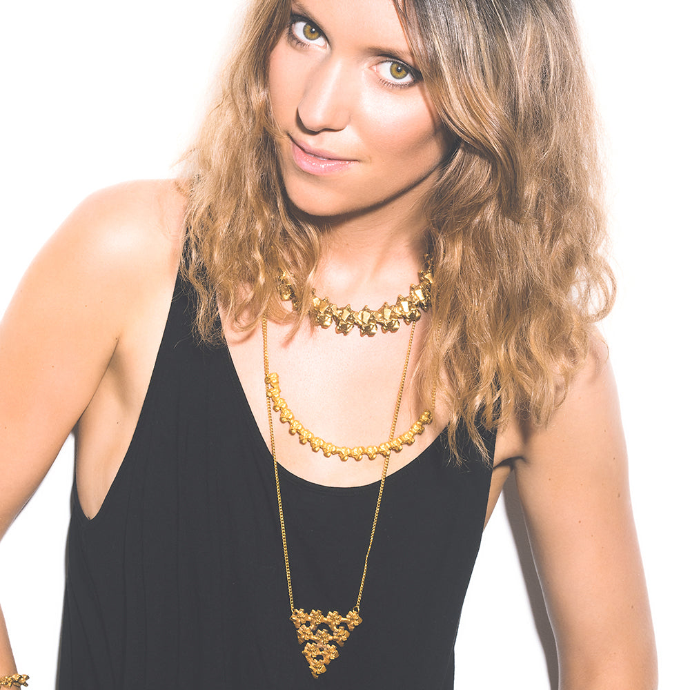 Imogen Belfield Pyramid Necklace – Imogen Belfield London